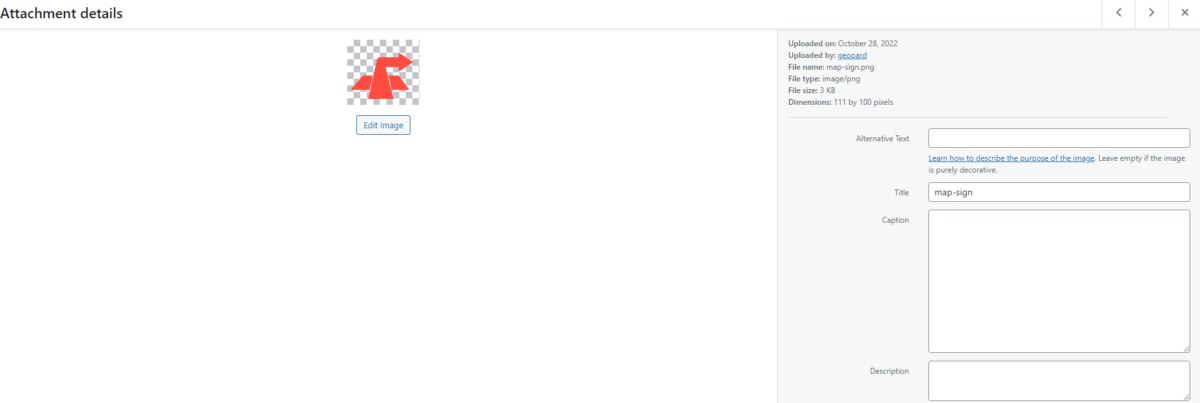 Making Caption Textfield Bigger Wordpress Media Library Editing Sinan Isler Wordpress Developer