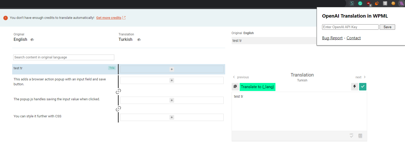 WPML AI Translation with OpenAI GPT4 AI, WordPress - Sinan Isler - WordPress Developer