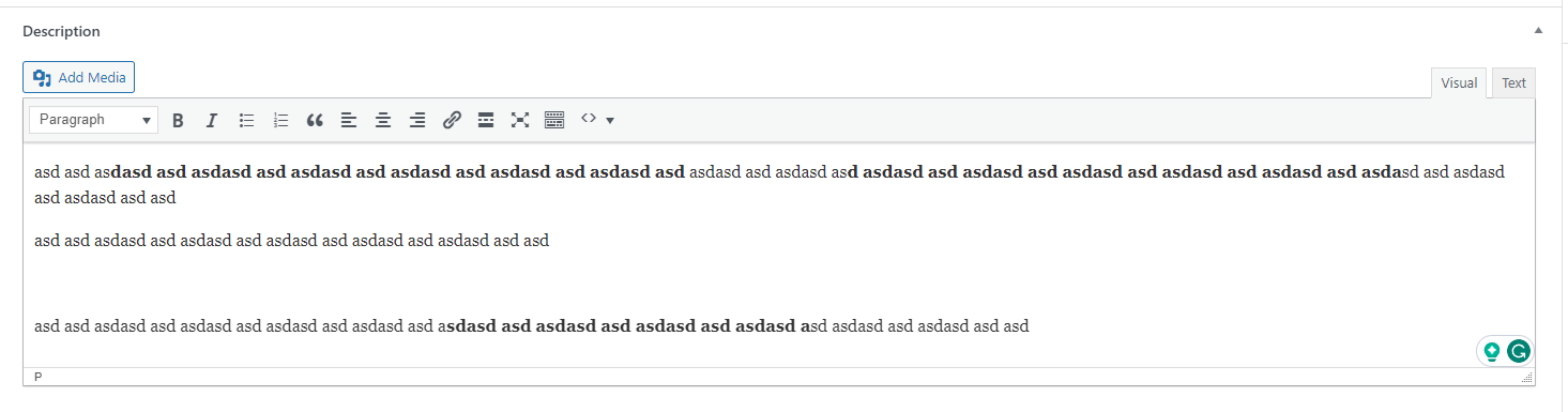 Rich Editor Field, Custom Field with Editor, WordPress - Sinan Isler - WordPress Developer